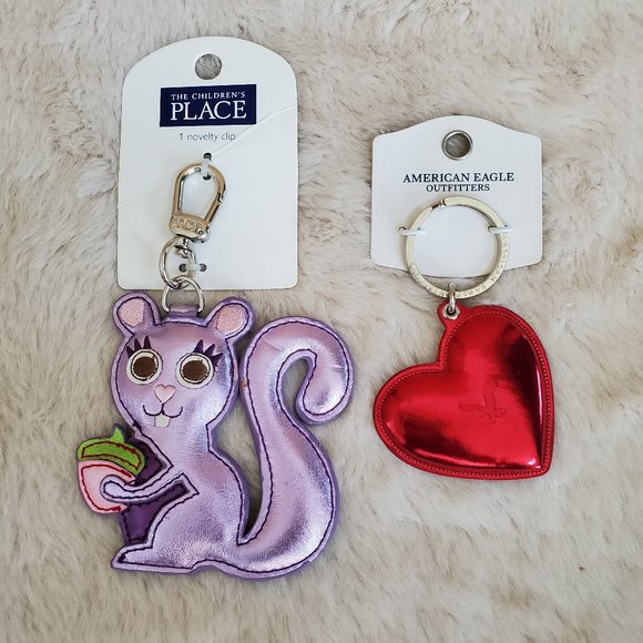 The Children's Place | Accessories | Nwt Bundle Of 2 Key Rings Bag ...